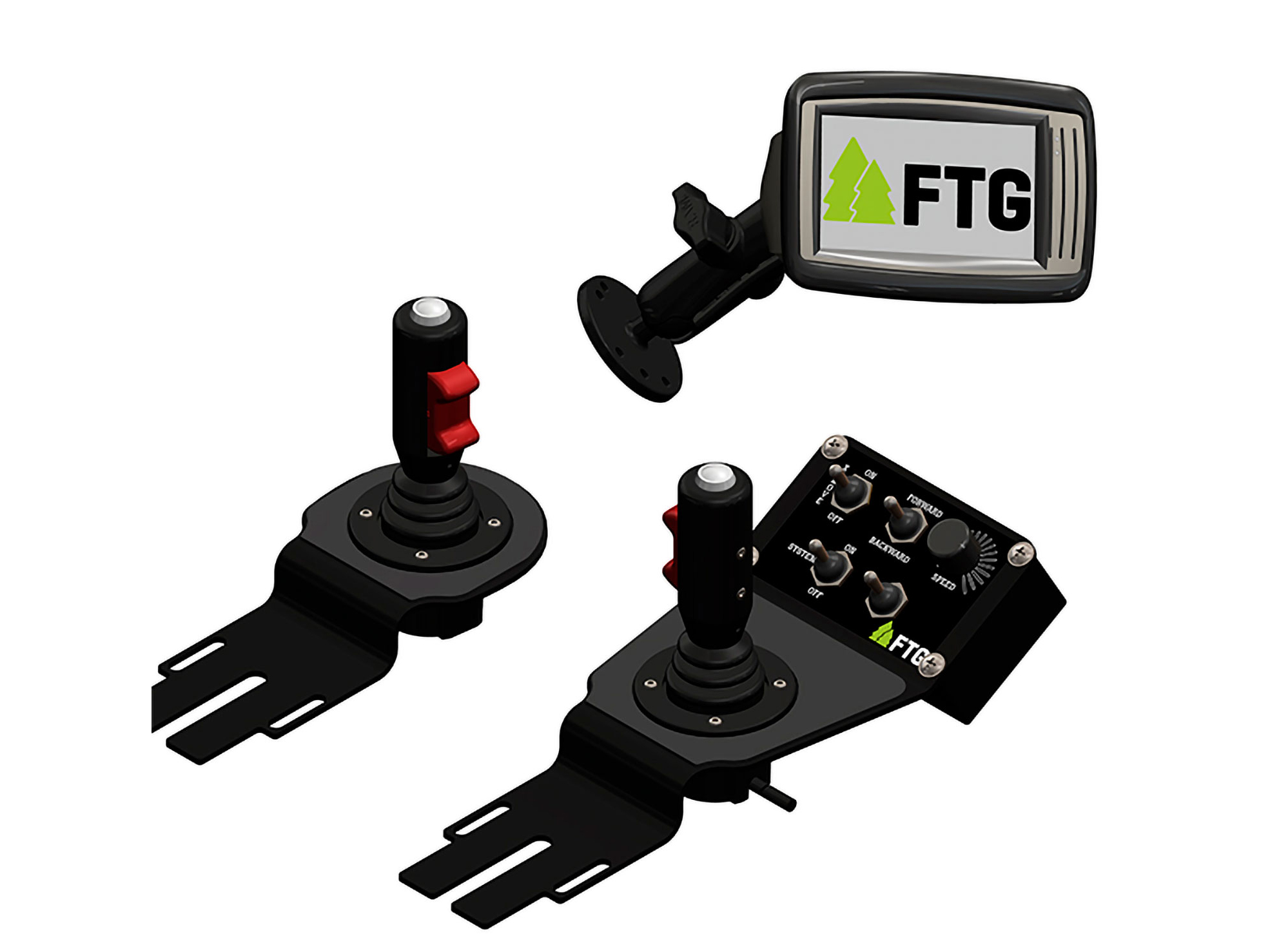 EHC xCrane mini levers for crane valve - FTG Moheda